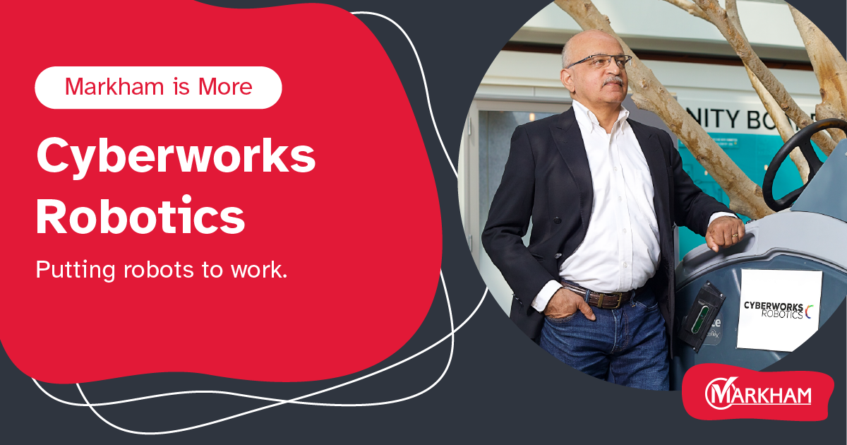 Cyberworks Robotics Finds Goldilocks Space in ventureLAB - Markham Business