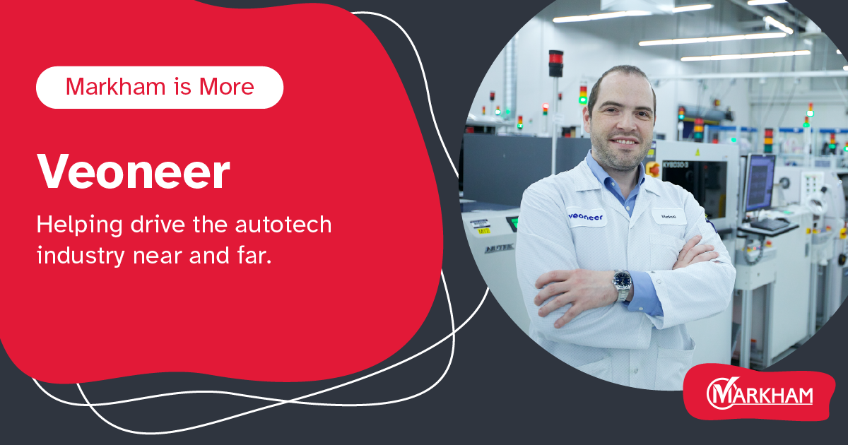 Markham - A Critical Node for Swedish Autotech Company, Veoneer ...